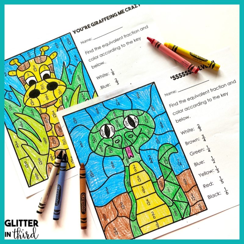 Mixed Numbers and Improper Fractions Activities Perfect For Your Math ...