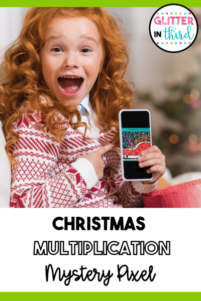 Need a FREE Digital Christmas Multiplication Activity? - Glitter in Third