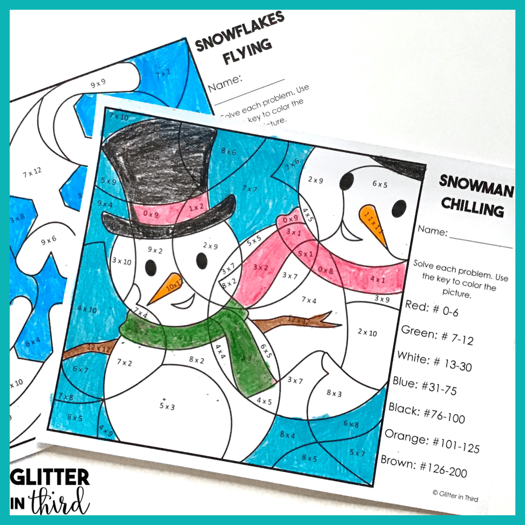 5 Activities to Practice Fact Fluency In Distance Learning - Glitter in ...