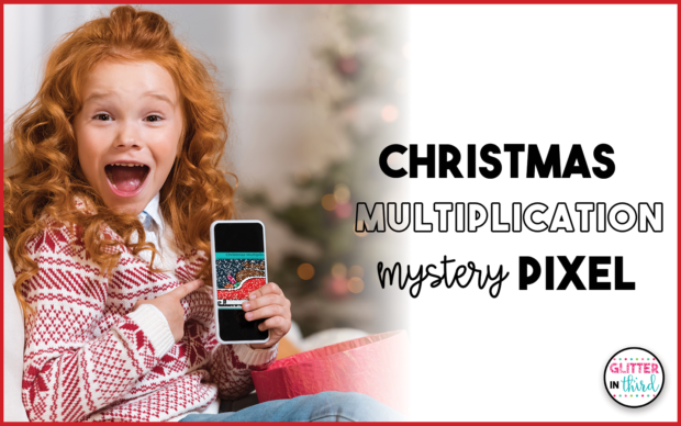 Need a FREE Digital Christmas Multiplication Activity? - Glitter in Third