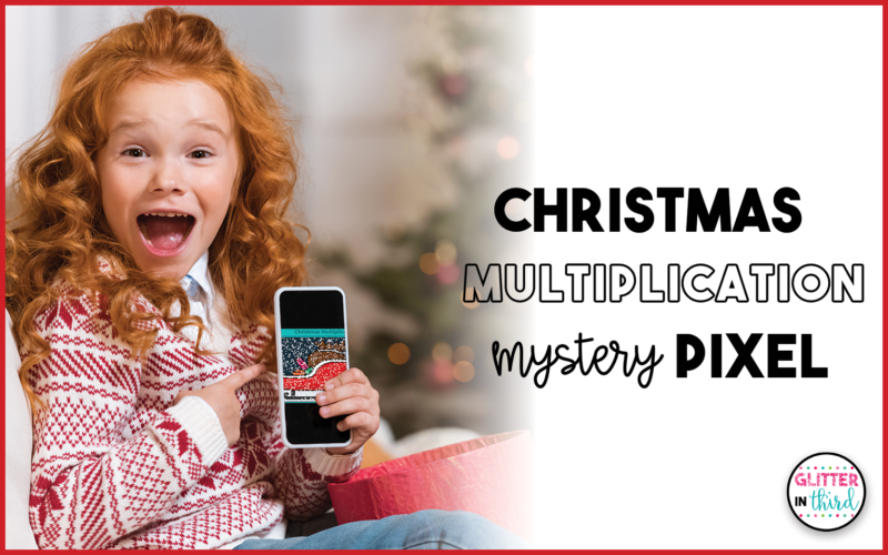 Need a FREE Digital Christmas Multiplication Activity? - Glitter in Third
