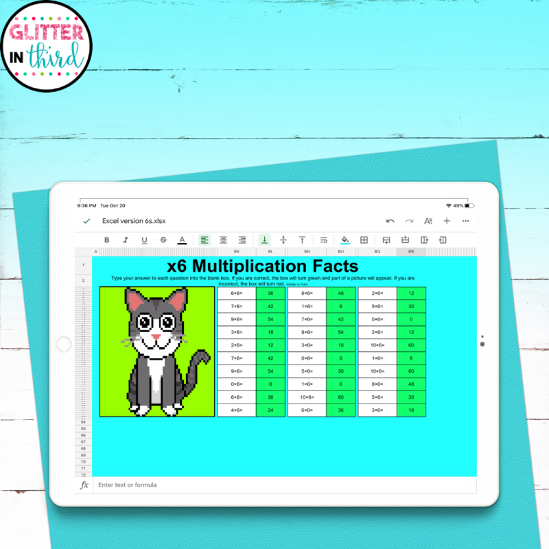 5 Activities to Practice Fact Fluency In Distance Learning - Glitter in ...