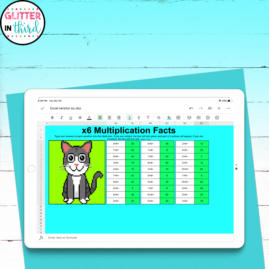 5 Activities to Practice Fact Fluency In Distance Learning - Glitter in ...