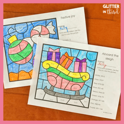 Christmas Virtual Learning Activities You'll LOVE! - Glitter in Third