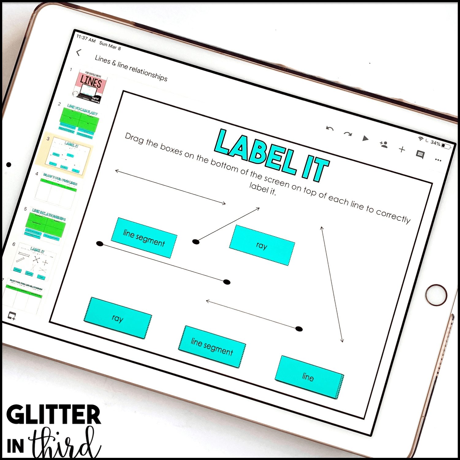 3rd-Grade Geometry Activities ROUND-UP - Glitter in Third