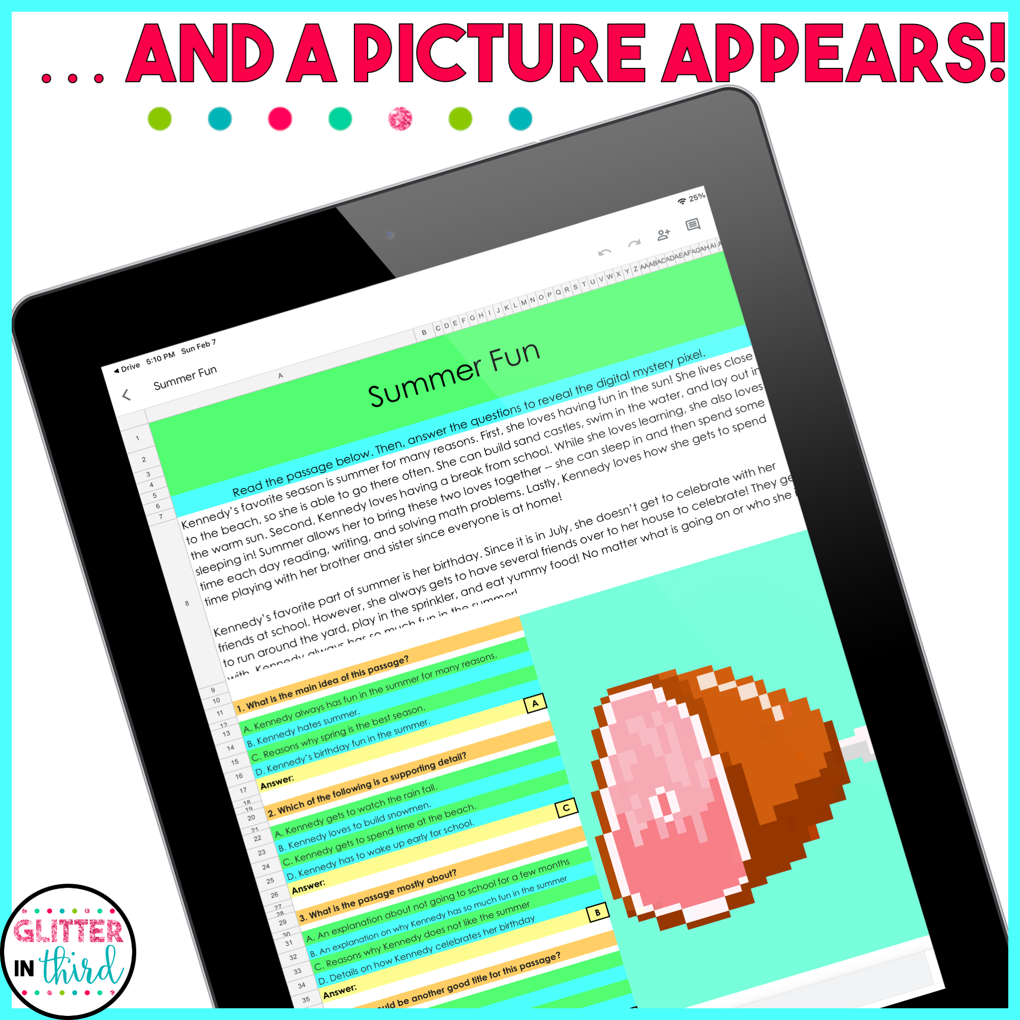 Fun Reading Comprehension Activities for Your Classroom - Glitter in Third