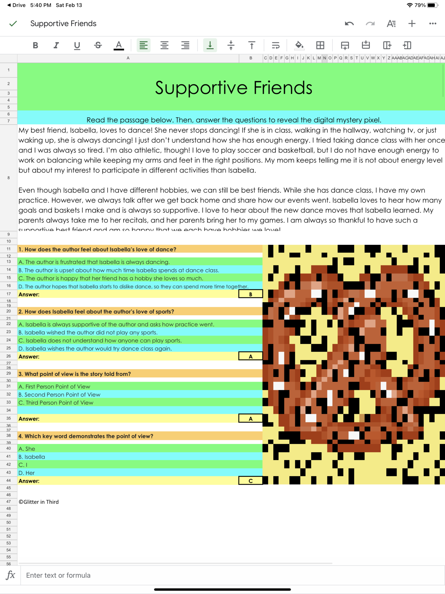 Fun Reading Comprehension Activities for Your Classroom - Glitter in Third