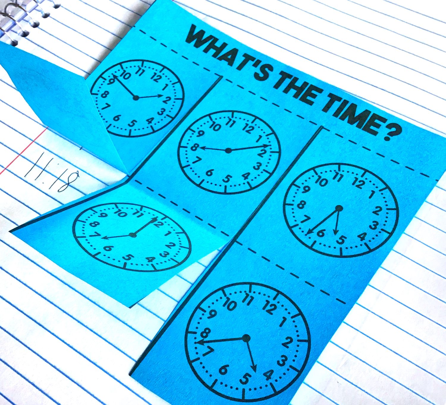 Hands-On Telling Time Activities & Games - Glitter in Third