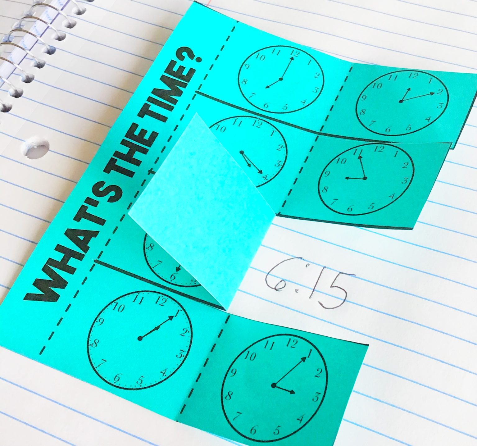 Hands-On Telling Time Activities & Games - Glitter in Third