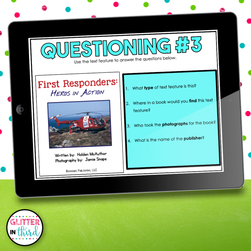 Building Confident Readers by Teaching Nonfiction Text Features ...