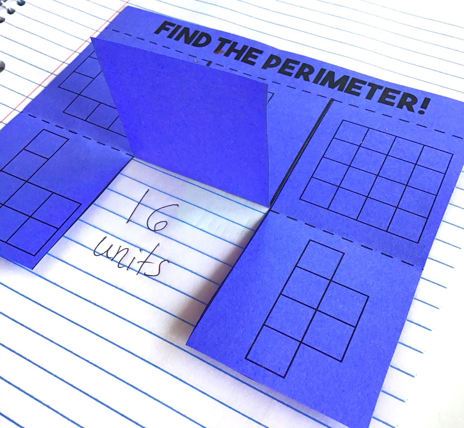 Life Lesson With Area and Perimeter Activities for Kids - Glitter in Third