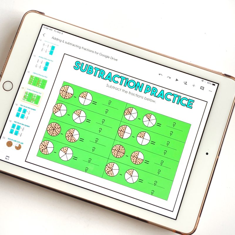 How to Teach Adding and Subtracting Fractions with Like Denominators ...