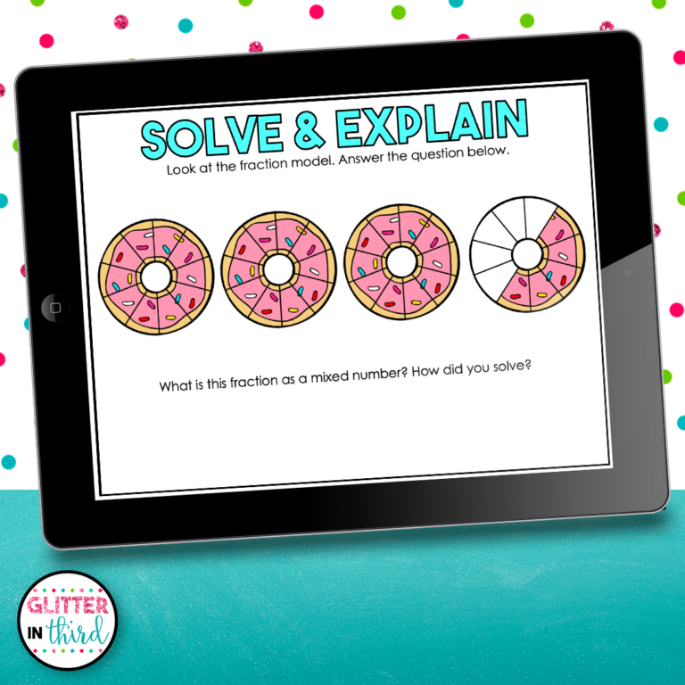 Mixed Numbers and Improper Fractions Activities Perfect For Your Math ...