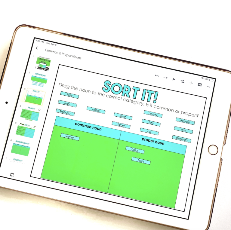 Common and Proper Nouns Activities That Your Students Will LOVE ...