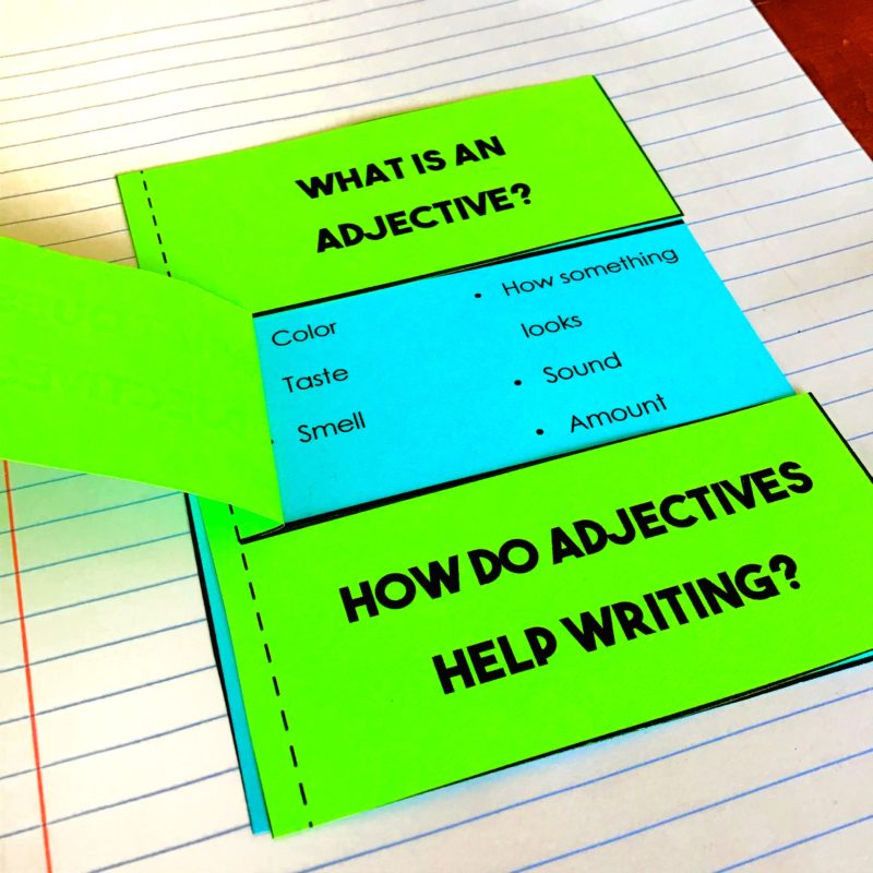 How to Teach Adjectives(in a FUN way!) - Glitter in Third