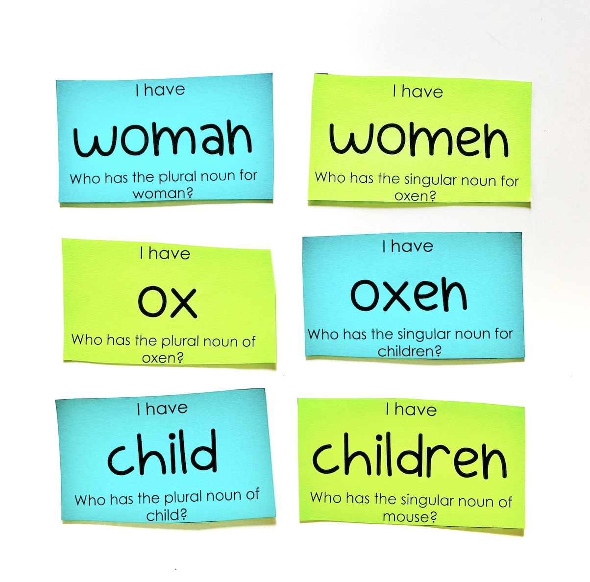 Singular and Plural Nouns Activities For Your Elementary Classroom ...