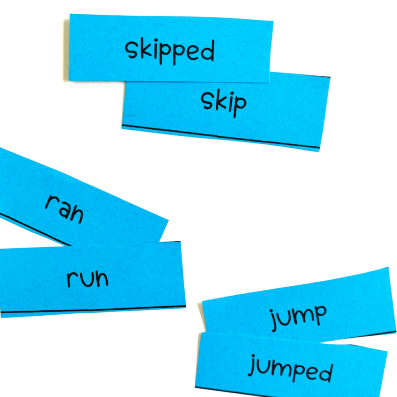 How to Teach All Types of Verbs - Glitter in Third