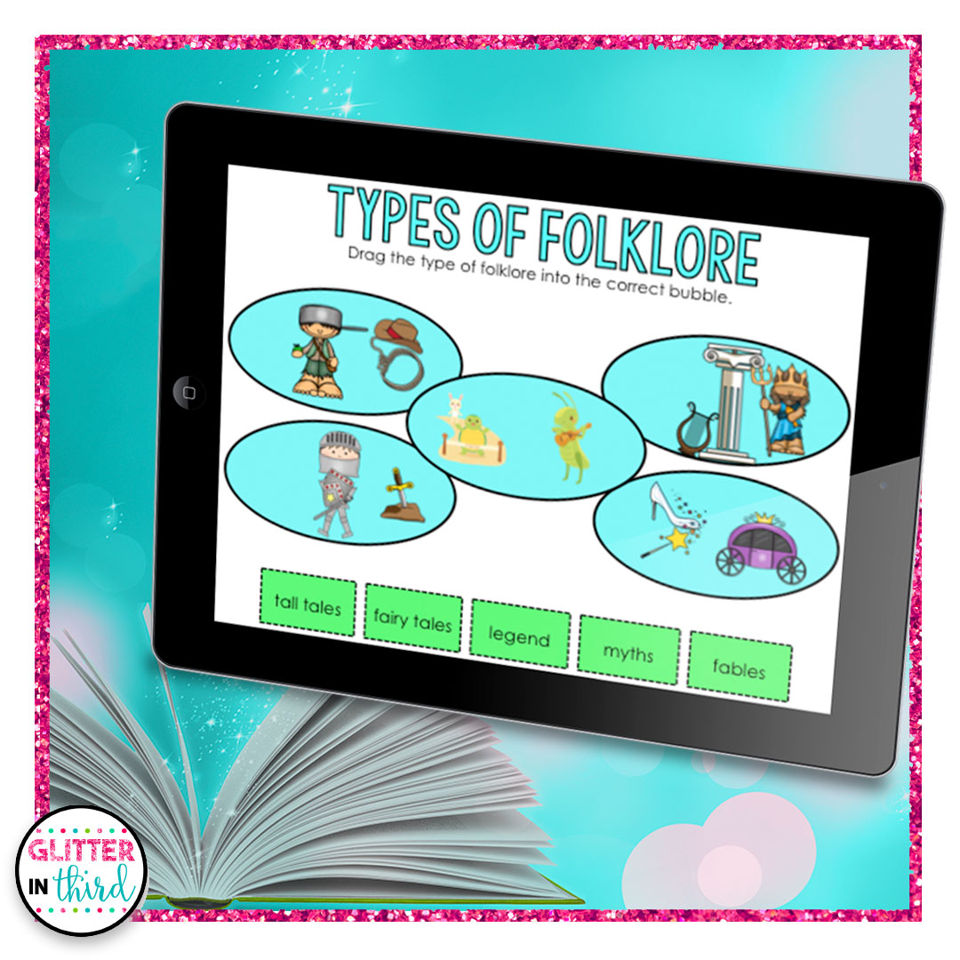 Fable Ideas to Teach Reading Skills and Life Lessons - Glitter in Third