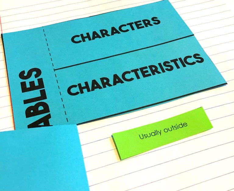 Fable Ideas to Teach Reading Skills and Life Lessons - Glitter in Third