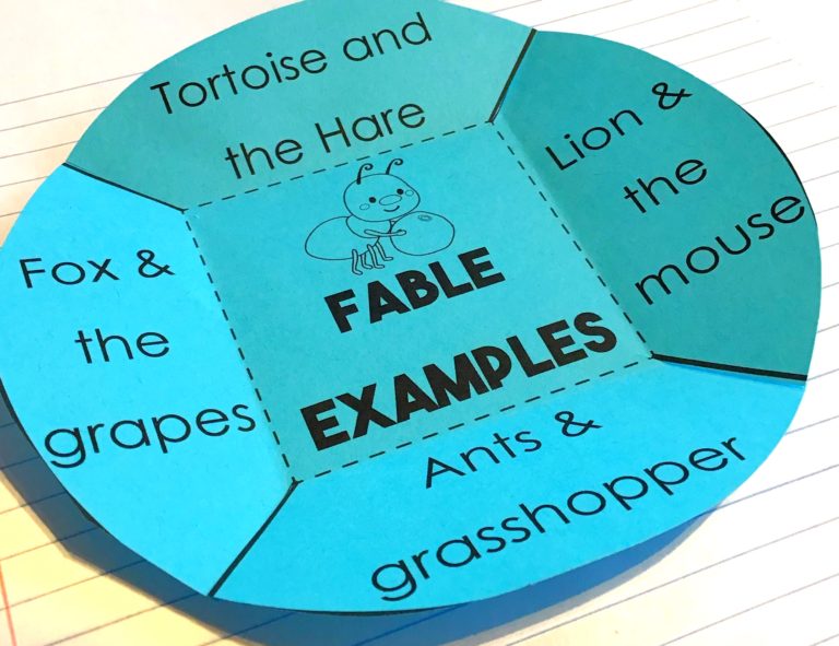 Fable Ideas to Teach Reading Skills and Life Lessons - Glitter in Third