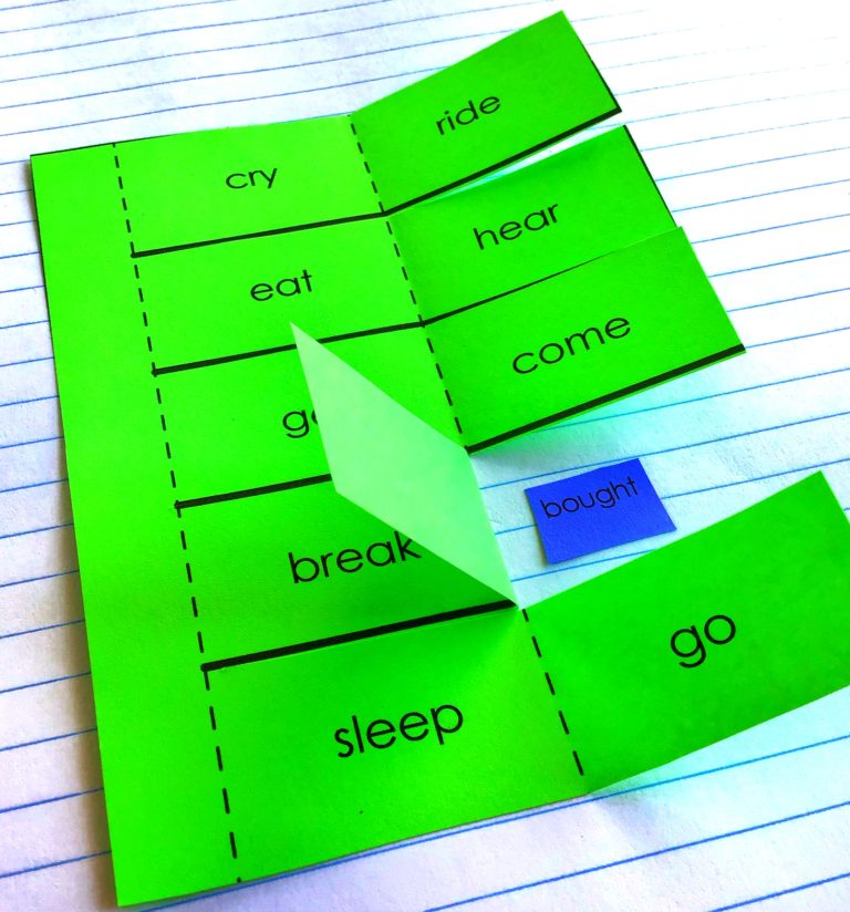 How to Teach All Types of Verbs - Glitter in Third