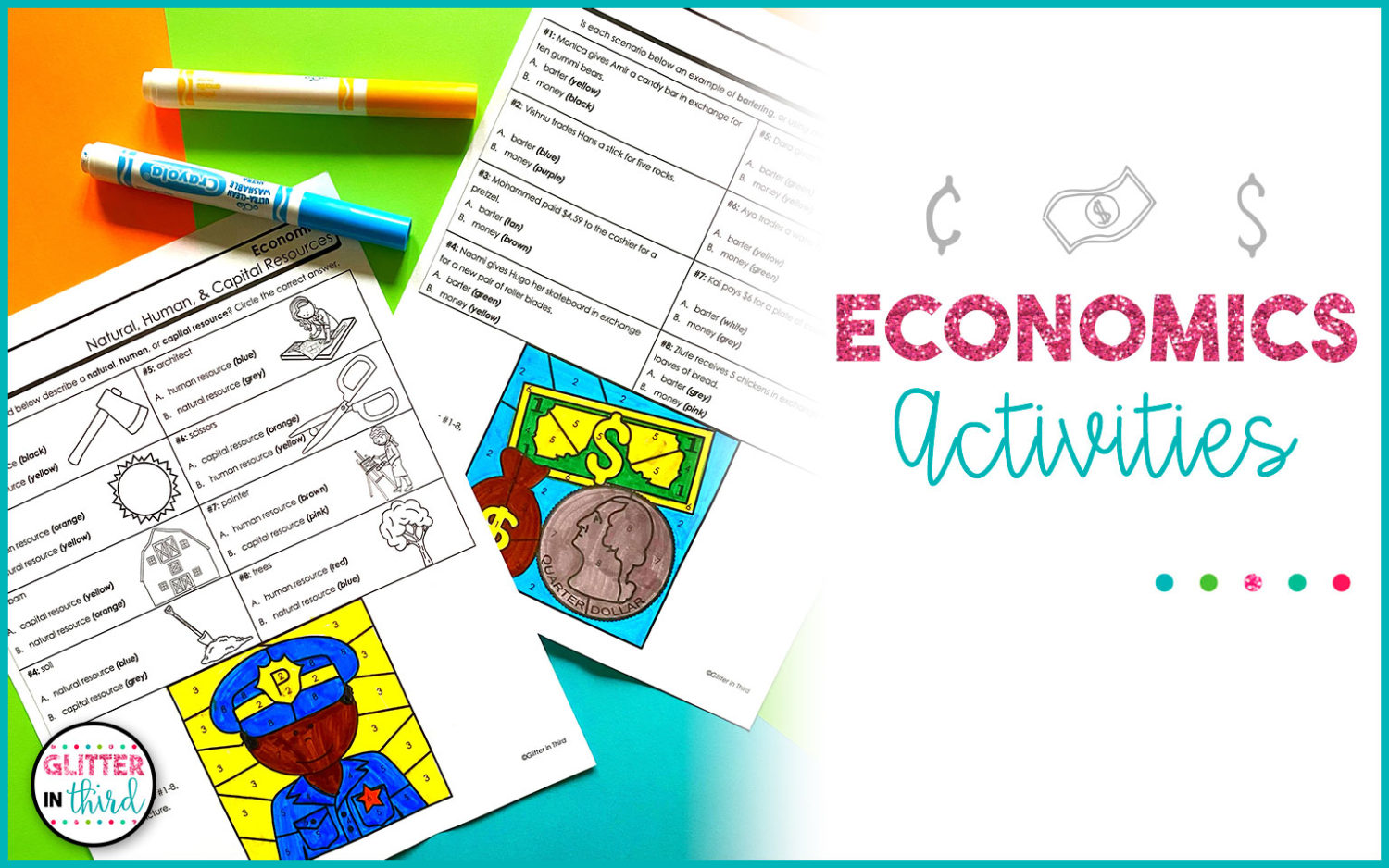 Economics Activities and Worksheets You NEED In Your Classroom ...