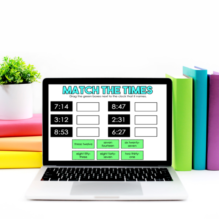 The BEST Telling Time Online Games - Glitter in Third