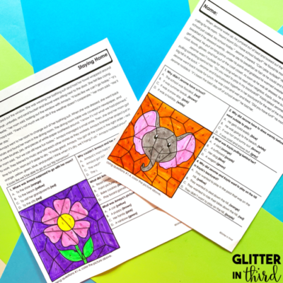 2nd grade Reading Comprehension Passages You'll LOVE! - Glitter in Third