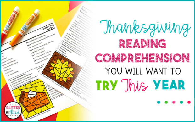 Thanksgiving Reading Comprehension You Will Want to Try This Year ...