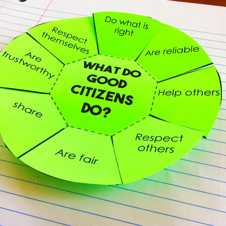 SIMPLE & FUN Ways to Teach Being A Good Citizen For Kids - Glitter in Third