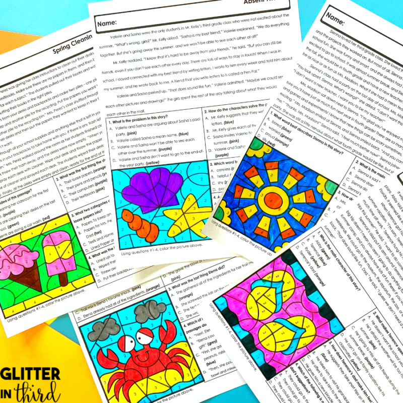 The BEST End of the Year Read Alouds for Teachers - Glitter in Third