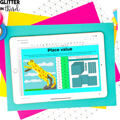 How to Use Pixel Art in Math - Glitter in Third