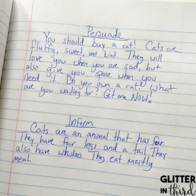 5 Author’s Purpose Activities to Learn Persuade, Inform, & Entertain ...