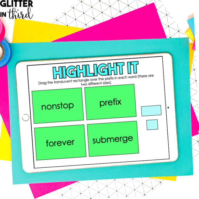 5 Classroom Activities for Prefixes and Suffixes - Glitter in Third