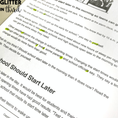 5 Classroom Activities for Prefixes and Suffixes - Glitter in Third