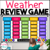 Weather Review Game - Glitter in Third