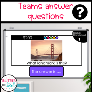 End of Year Trivia Game for 3rd Grade - Glitter in Third