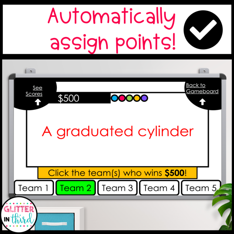 Scientific Method Review Game - Glitter in Third