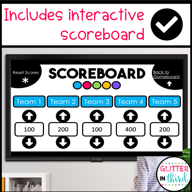 Types of Energy Review Game - Glitter in Third