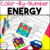 Forms of Energy Worksheets Color-By-Numbers Science SOL 5.2 - Glitter ...