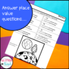 3rd Grade Place Value Worksheets Color-By-Numbers - Glitter in Third