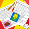 Thanksgiving Reading Comprehension Color-By-Number Worksheets - Glitter ...