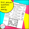 Forms of Energy Worksheets Color-By-Numbers Science SOL 5.2 - Glitter ...