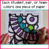 Collaborative Coloring Poster For Back to School Bulletin Board ...