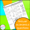 Economics Worksheets Color By Number Activities - Glitter in Third