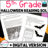 Halloween 5th Grade Reading SOL Passage Review - Glitter in Third