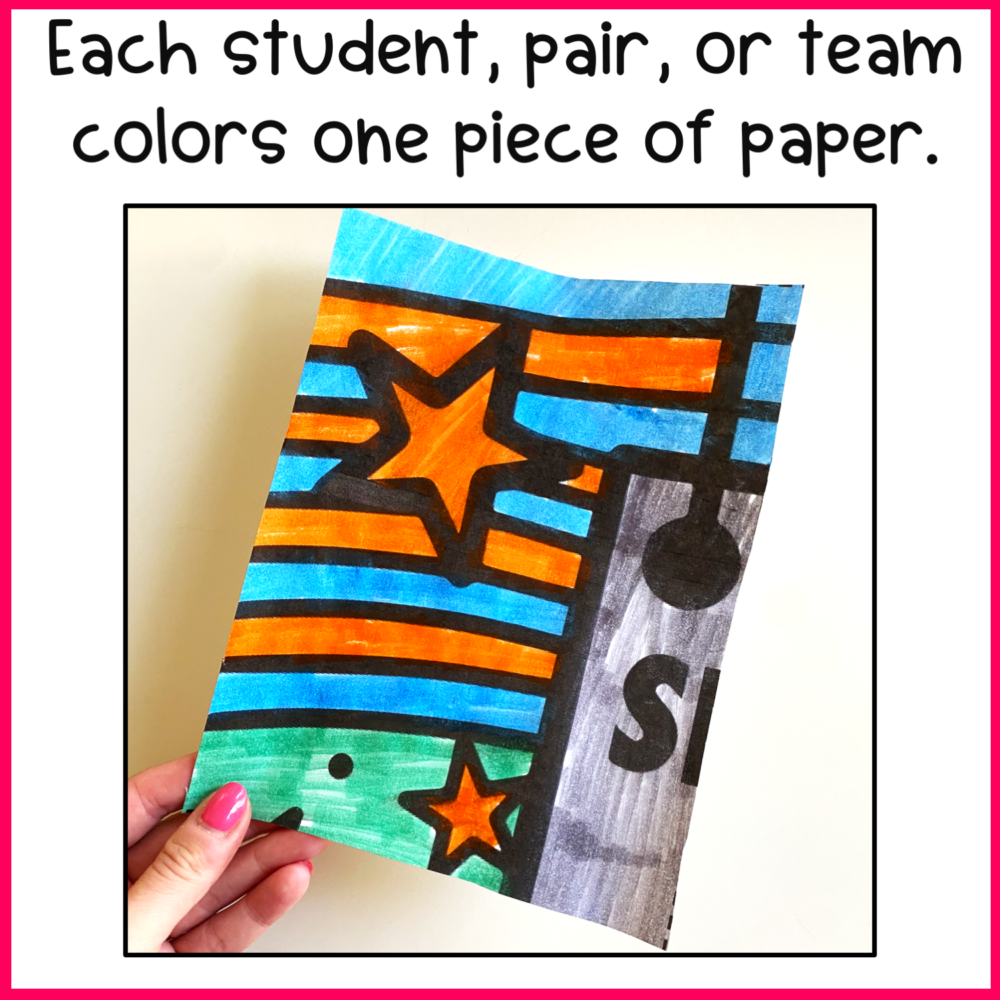 September 11th Patriot Day Activities Collaborative Coloring Poster ...