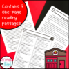 Fire Safety Week Reading Comprehension Activities Passages Worksheets ...