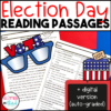 Election Day Reading Comprehension Activities Passages Worksheets ...