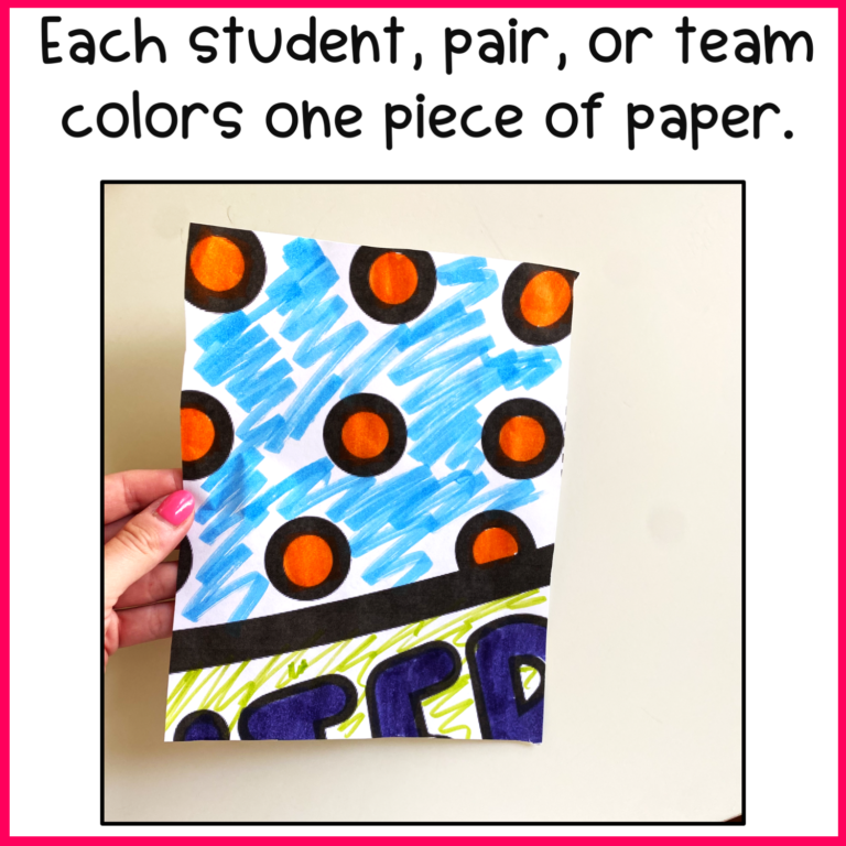 International Dot Day Activities Collaborative Coloring Poster ...